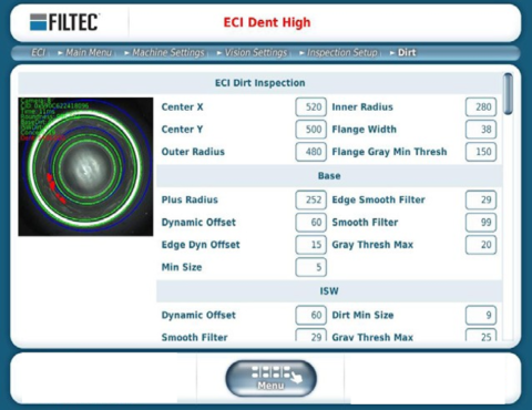 Vision Empty Can Inspection - FILTEC