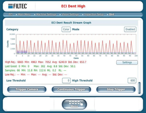 Vision Empty Can Inspection - FILTEC