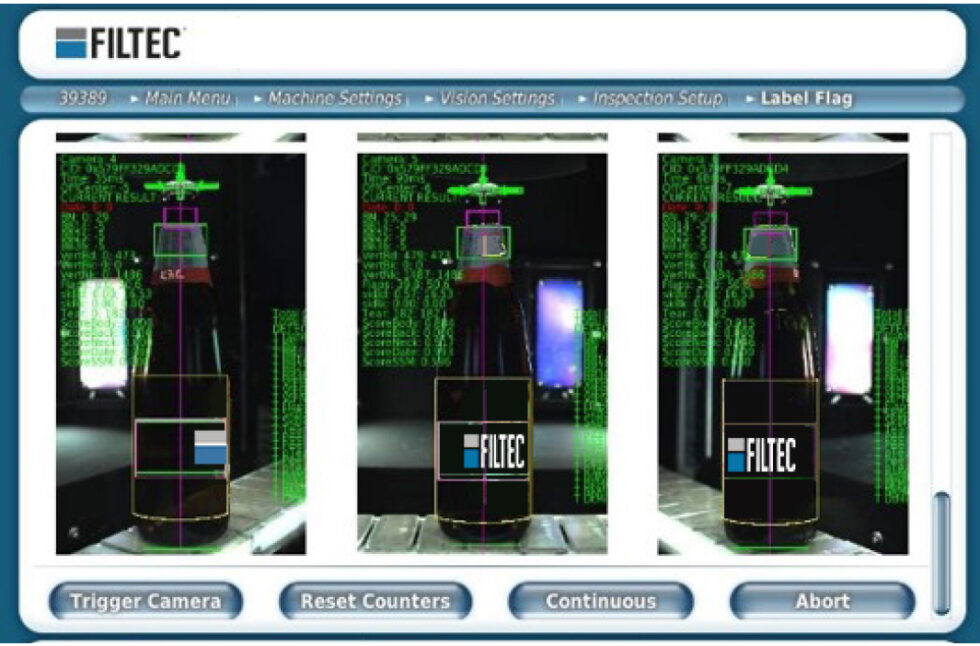 Label Inspection - FILTEC